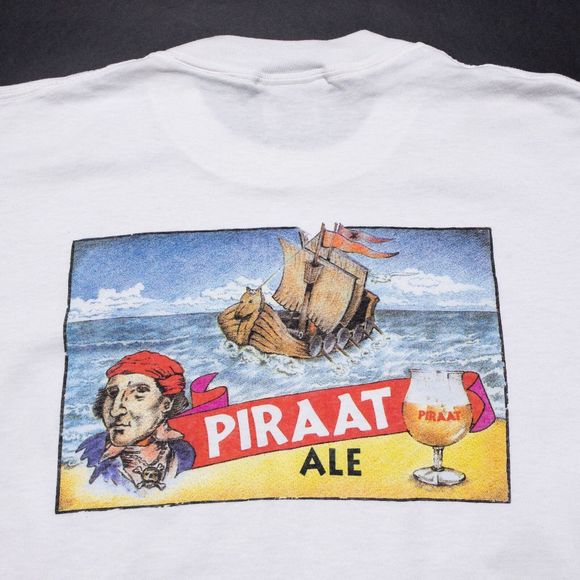 Oneita | Shirts | Vintage Piraat Ale Tshirt Mens Large Oneita Power ...